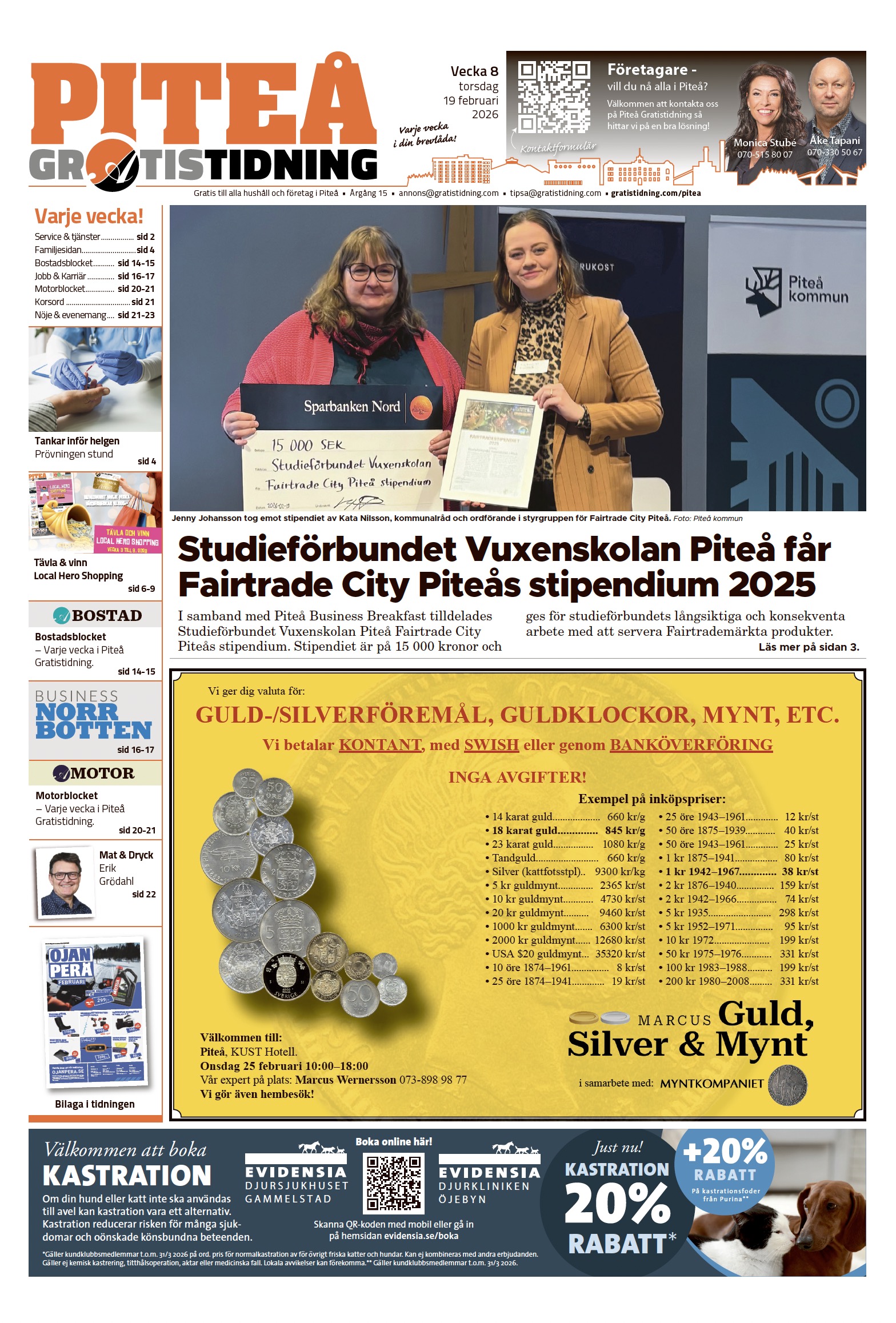 E-tidning | Piteå Gratistidning